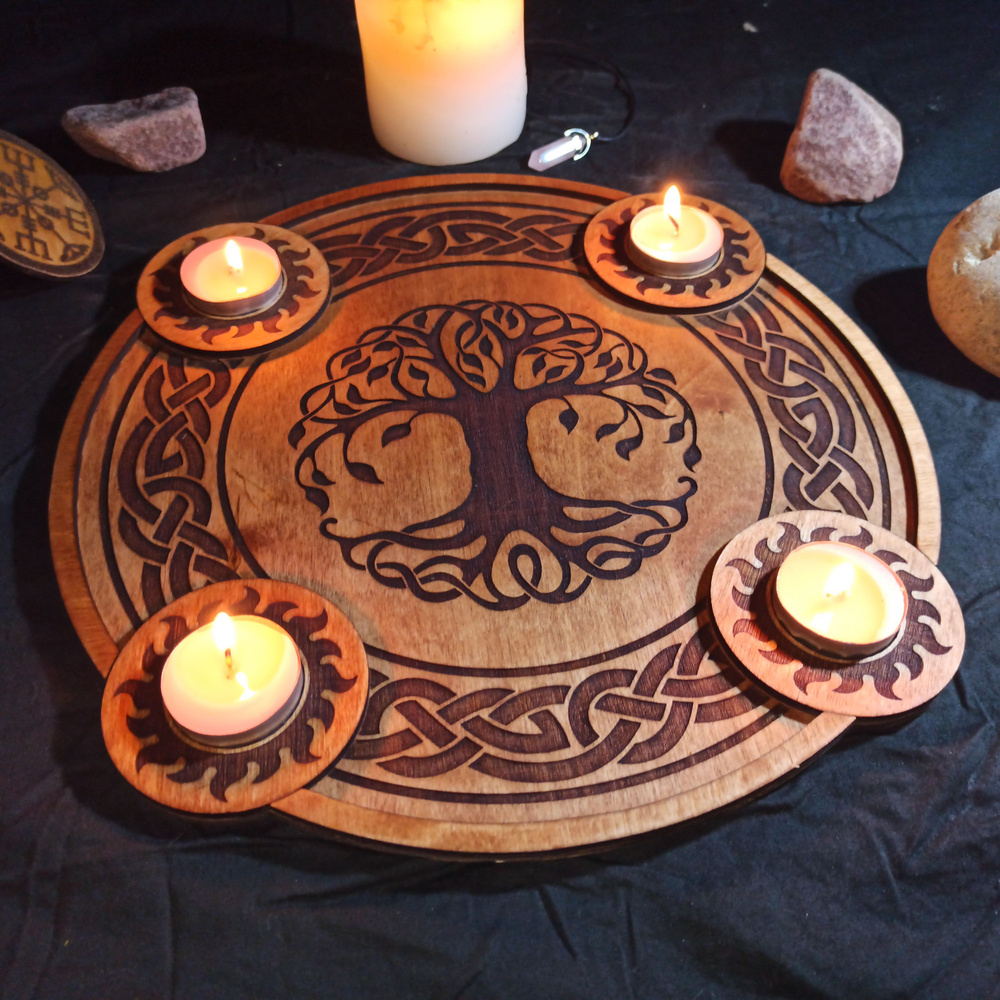 Алтарь для гадания (ритуалов) - Иггдрасиль 30 см - купить с доставкой ...