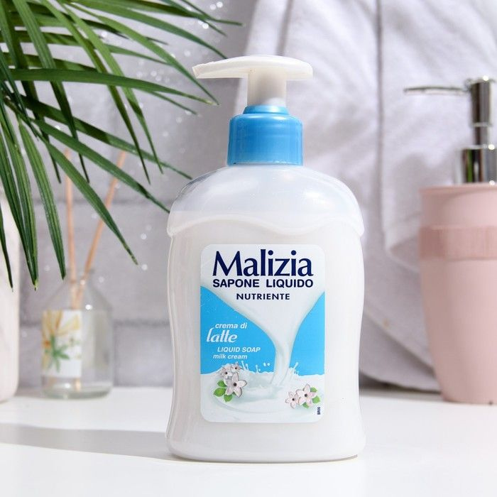 Malizia, Мыло жидкое, с молочными протеинами, 300 мл - купить с ...