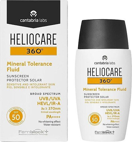 HELIOCARE 360 Mineral Tolerance Fluid Sunscreen SPF 50 Солнцезащитный ...