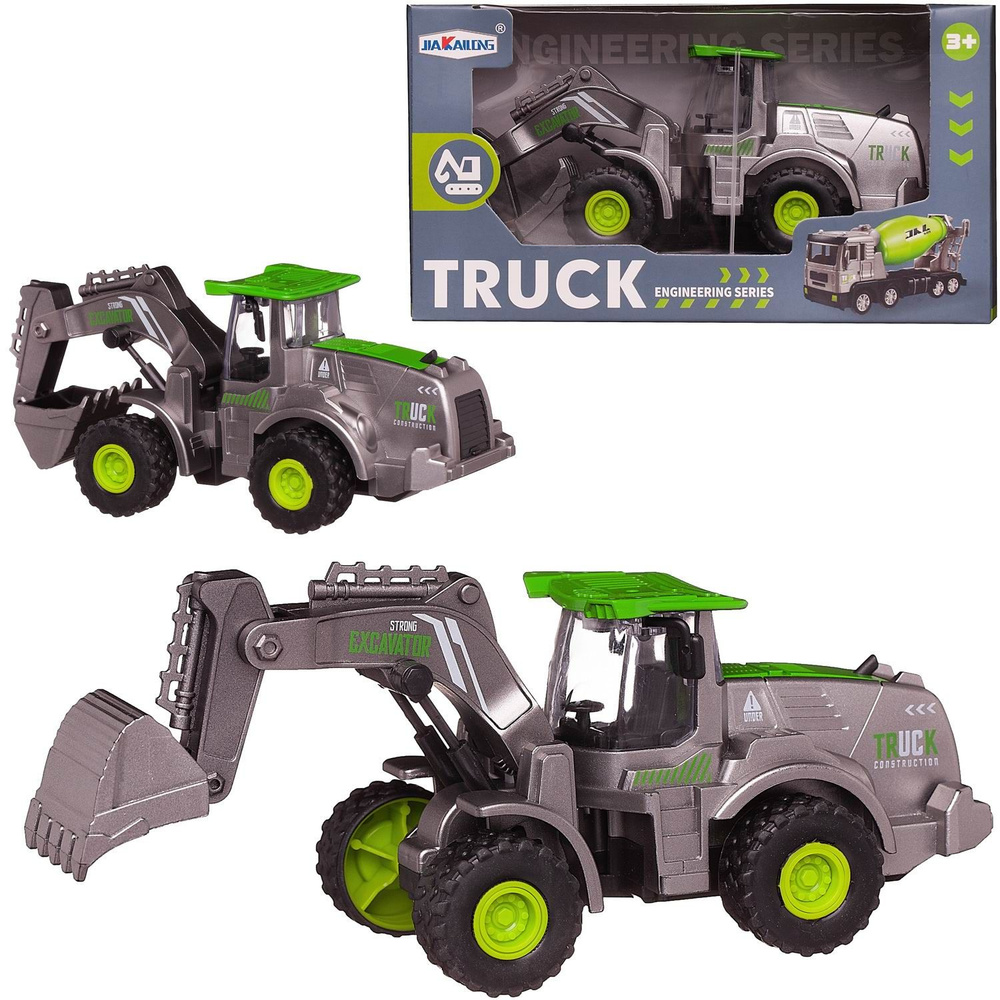 Машинка Junfa Экскаватор, 18х7,5х7,5 см купить на OZON по низкой цене (850257594)