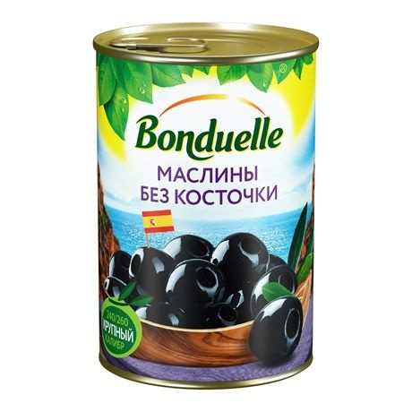 Маслины Bonduelle без косточек, 300г 4 шт. - купить с доставкой по ...