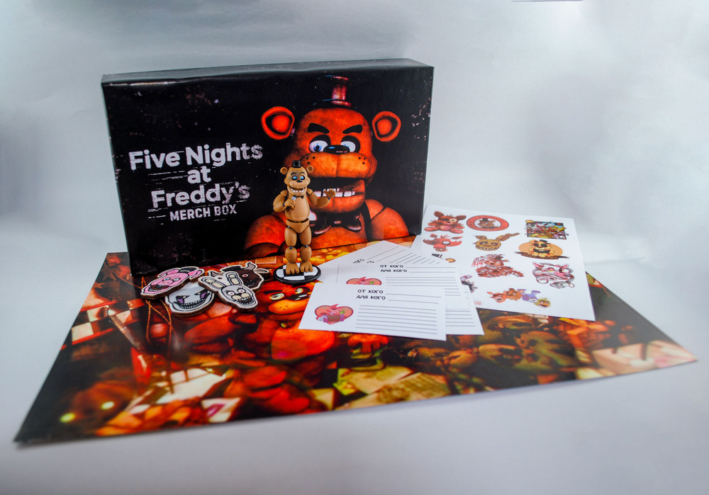Five Nights at Freddy's merch box (ФНАФ) - купить по выгодным ценам в ...