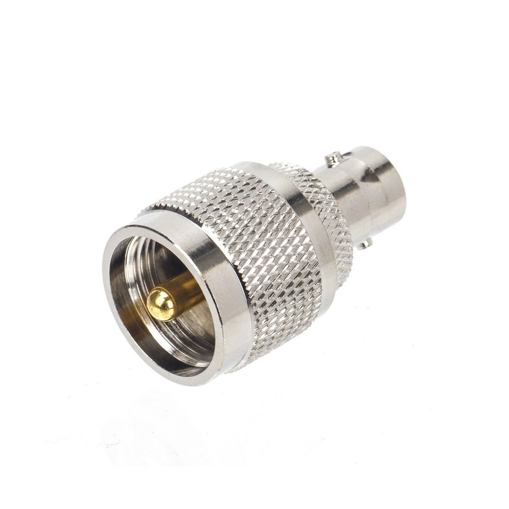 Разъем 3 шт. BNC Female Jack to UHF PL259 PL-259 Male Plug Straight RF Coaxial Adapter Converter ...