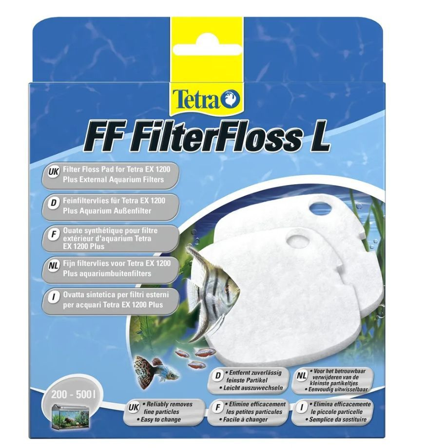 Губка синтепон для фильтра Tetra FF1200 (2шт) - купить с доставкой по ...