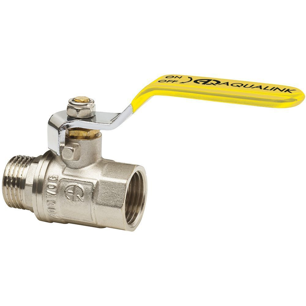 Кран для газа 1/2", Г-Ш, ручка, AquaLink, 07104 - купить по низкой цене ...