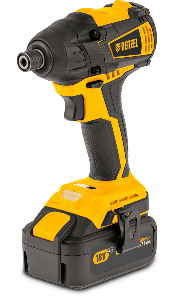 Винтоверт ударный аккумуляторный бесщет Denzel CID-IB-200 - купить в ...