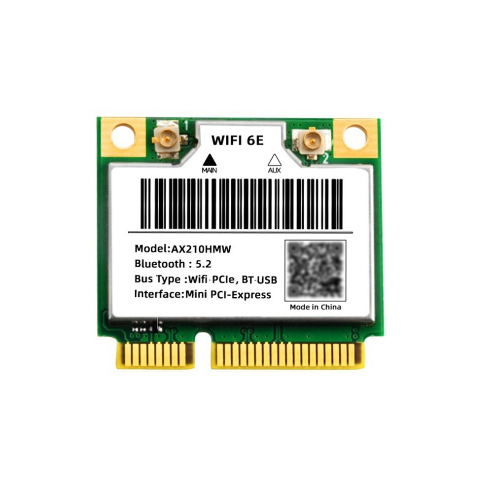 Wi-Fi 6E AX210HMW Mini PCIE 6 Wi-Fi-карта - купить с доставкой по ...