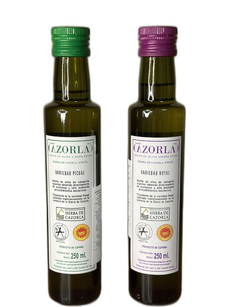 Оливковое масло первого холодного отжима Extra Virgin CAZORLA, mix 2 ...