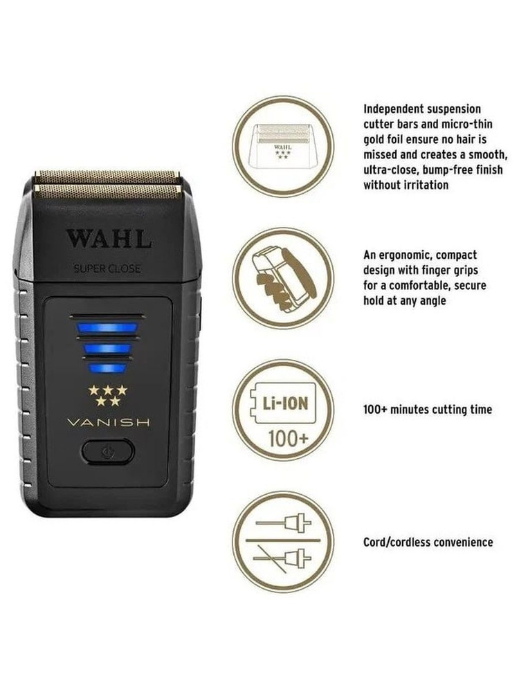 Электробритва Wahl Профессиональная шейвер Vanish Shaver - купить по ...