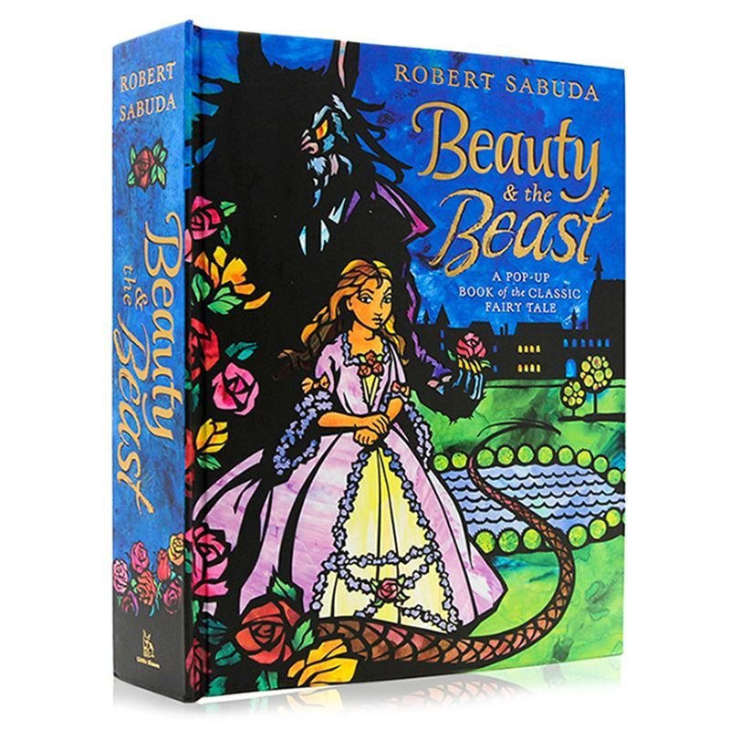 Beauty & the Beast: A Pop-up Book of the Classic Fairy Tale Sabuda ...