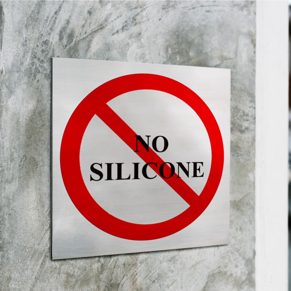 Табличка P70 "No silicone" 200x200 мм купить на OZON по низкой цене (1245783949)