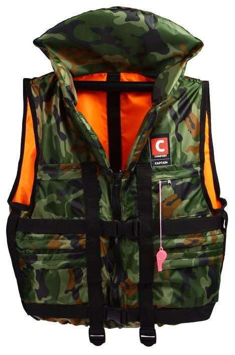 Жилет спасательный COMFORT CAPTAIN 140 кг двусторонний (Капитан ...