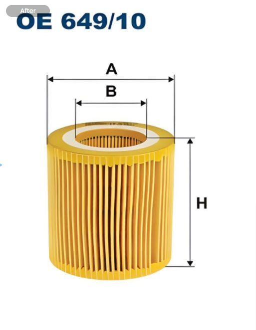 Фильтр масляный FILTRON OE 64910 - купить по выгодным ценам в интернет ...