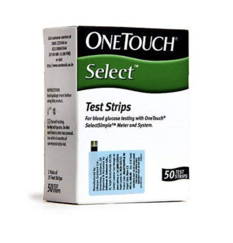 Набор тест-полосок OneTouch Select, 50 шт. - купить с доставкой по ...