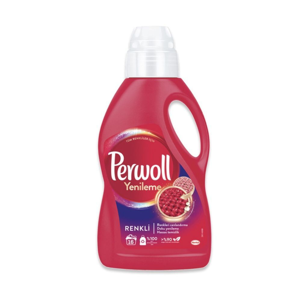 Гель для стирки Perwoll Color, 1 л - купить с доставкой по выгодным ...