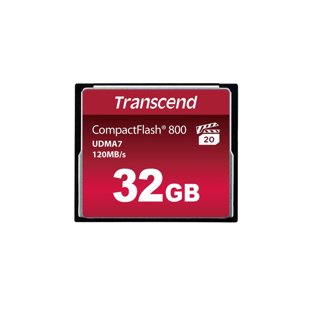 Карта памяти Compact Flash Transcend CF800, 32 Гб - купить с доставкой ...