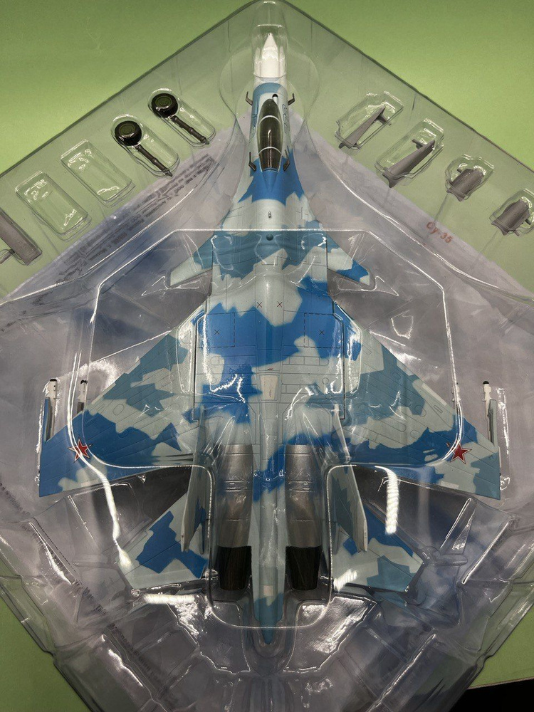 Модель Самолета СУ-35 Спецвыпуск / Масштаб 1/72 / Коллекционная ...