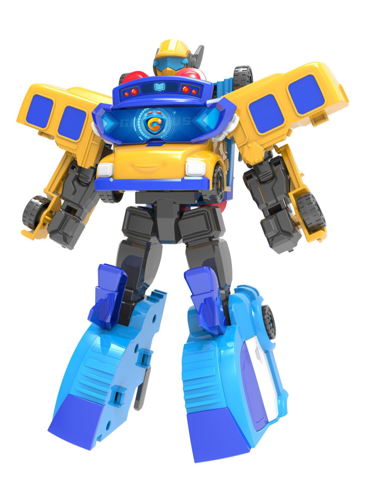 Робот трансформер 2 в 1 "Школьный автобус Гордон",GoGo Bus, X ...