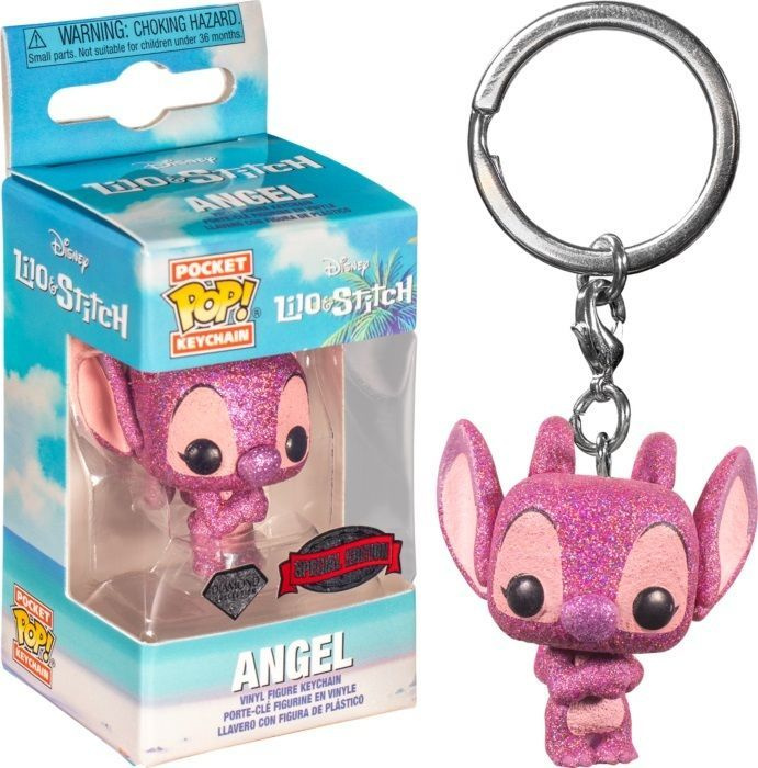 Брелок Ангел блестящий Angel Glitter из мультфильма Лило и Стич ...