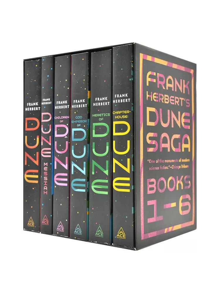 Frank Herbert's Dune Saga 6-Book Boxed Set // Дюна, подарочный набор ...