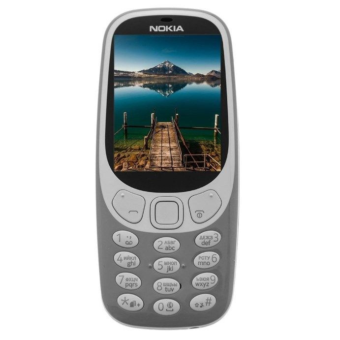 Мобильный телефон Nokia 3310 DS, Grey, серый, белый - купить по ...
