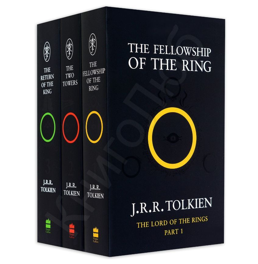 The Lord of the Rings box set 3 books Tolkien / Властелин Колец набор ...