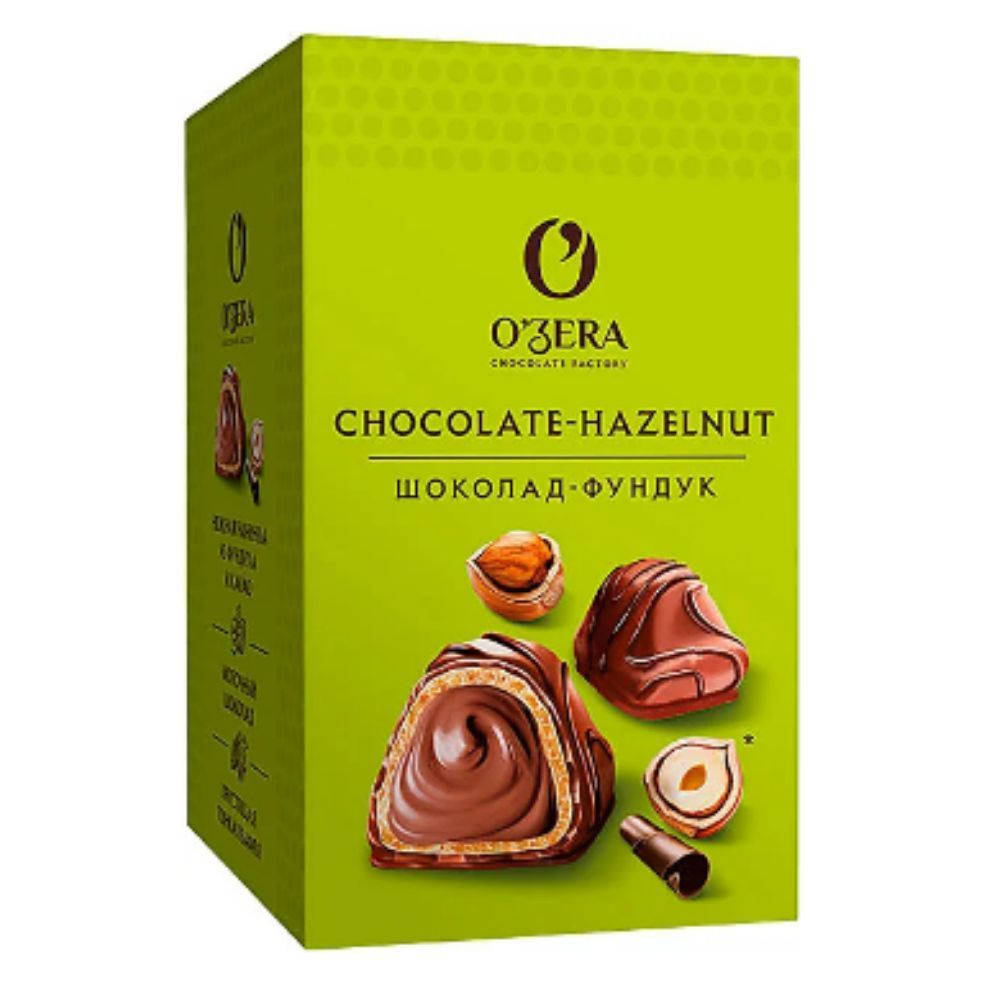 Ozera, конфеты Chocolate-Hazelnut, 150 г - купить с доставкой по ...