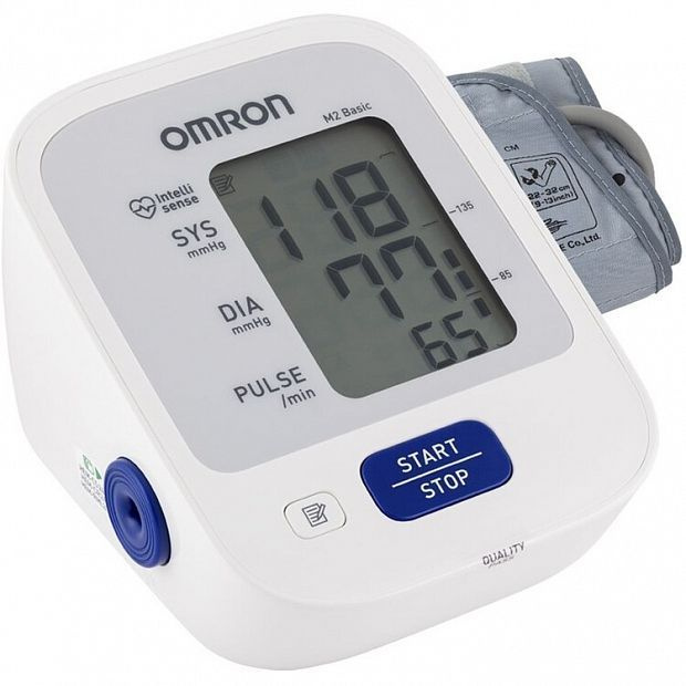 Тонометр автоматический Omron M2 Basic ALRU - HEM 7121 с универсальной ...