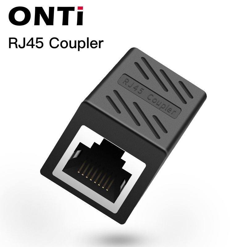 Разъем Onti Rj45 Cat7 6 5e Ethernet адаптер 8p8c Удлинитель сетевого