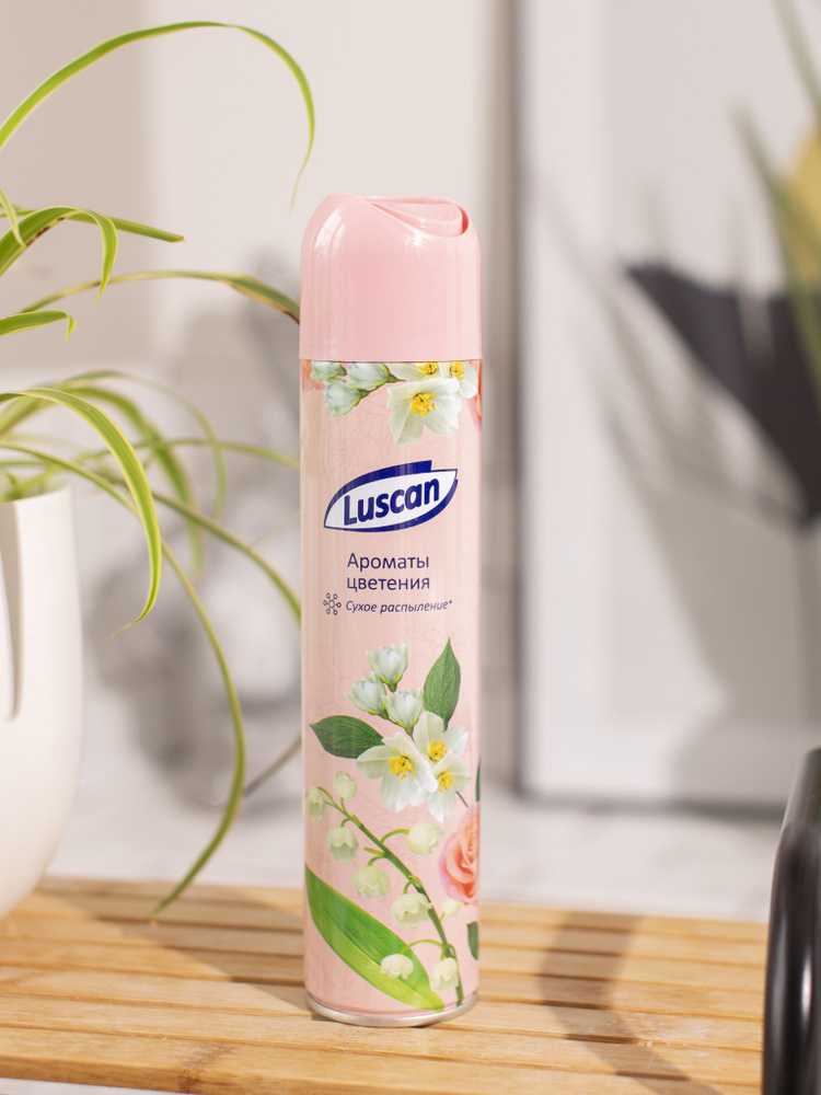 Освежитель воздуха Luscan, сухое распыление, Ароматы цветения, 330 мл - купить с доставкой по ...