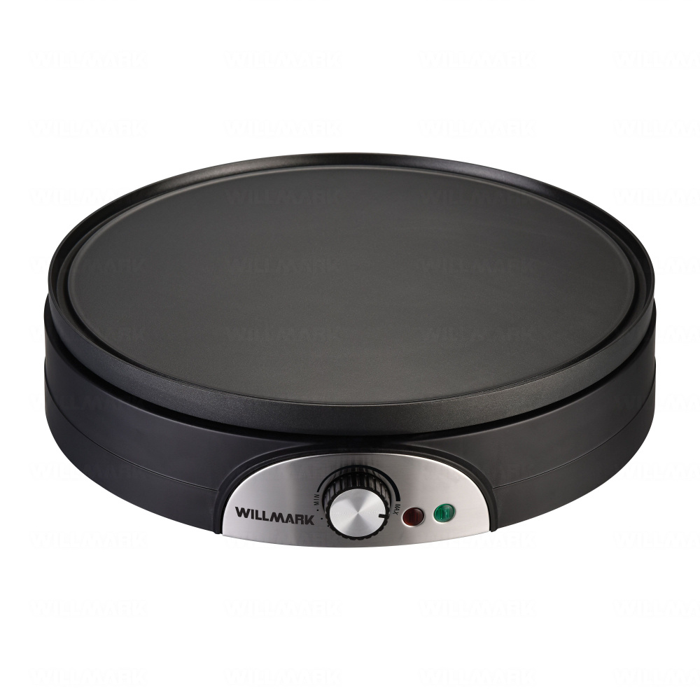 Блинница WILLMARK WCM-1237 (1500Вт, диаметр - 37см, антипригарная поверхность, регулятор темп ...