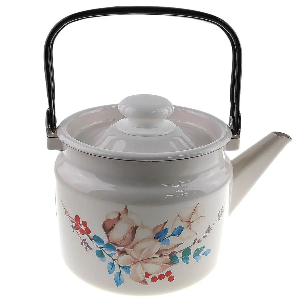 Чайник эмалированный 2 л Унесенные ветром Лысьвенские эмали купить на ...