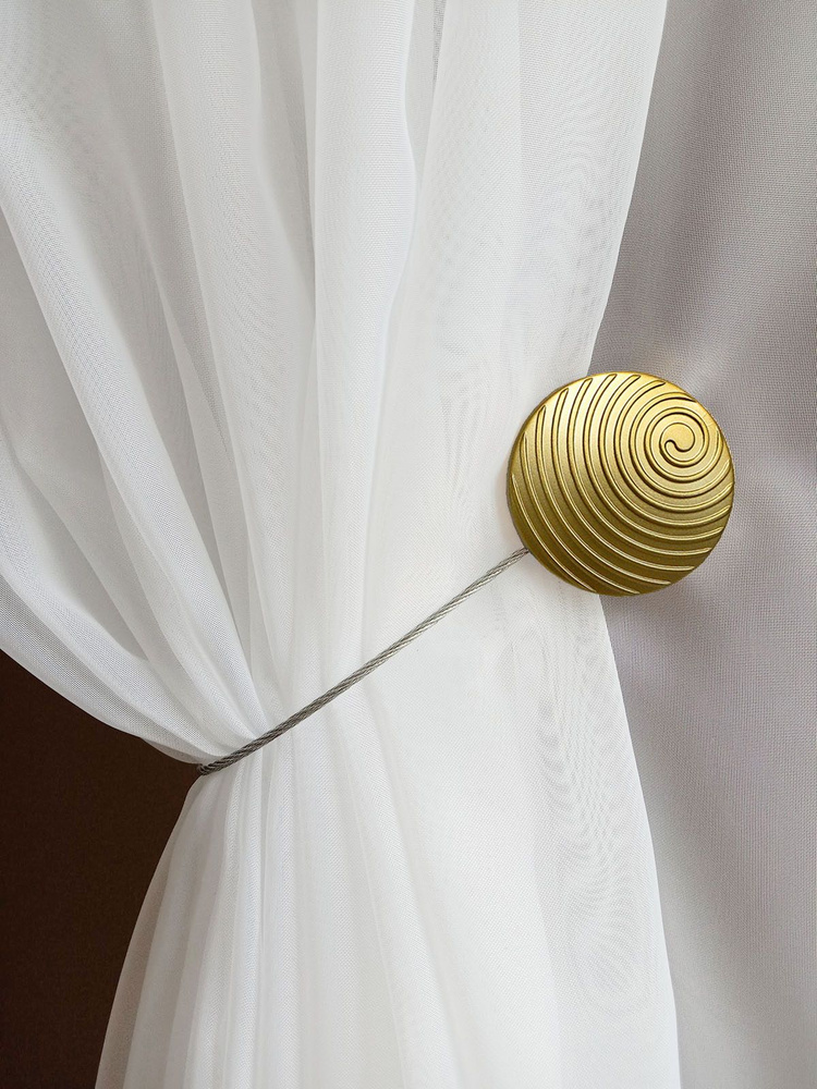 Подхват магнитный для штор с металлическим тросиком Спираль Pd-2214300 ...