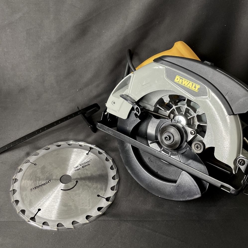 Циркулярная дисковая пила DeWalt с лазером сетевая DW E575/ Циркулярка ...