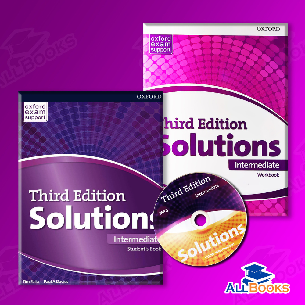 Solutions (3rd) Intermediate полный комплект - купить с доставкой по ...