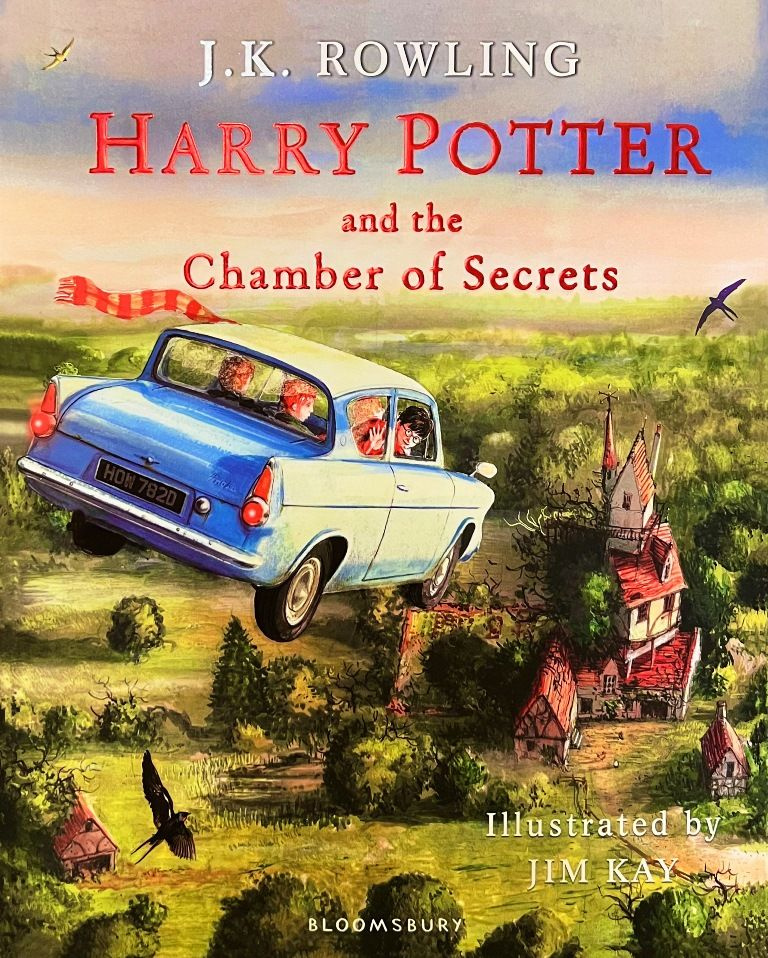 Harry Potter And The Chamber Of Secrets Illustrated By Jim Kay Гарри