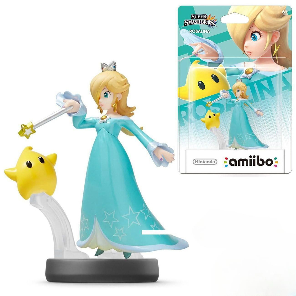 Фигурка Nintendo Amiibo Rosalina, Сериал Супер Смэш №19 , Розалина - купить с доставкой по ...