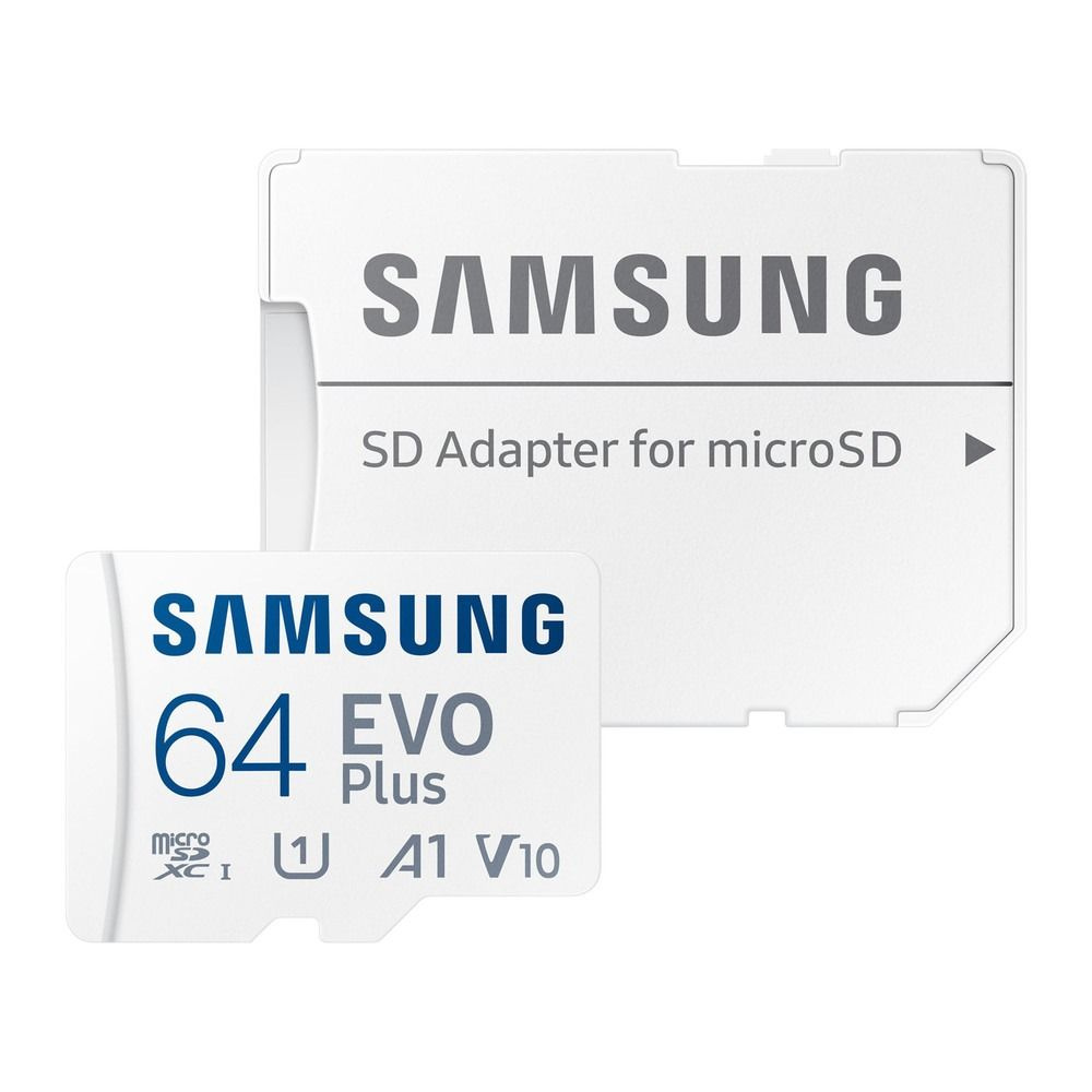 Карта памяти Samsung EVO Plus microSDXC 64GB (MB-MC64KA/CN) купить на ...