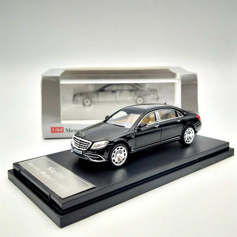 Машинка модель Master 1:64 Mercedes-Benz W126/W222 Maybach S680 Low ...