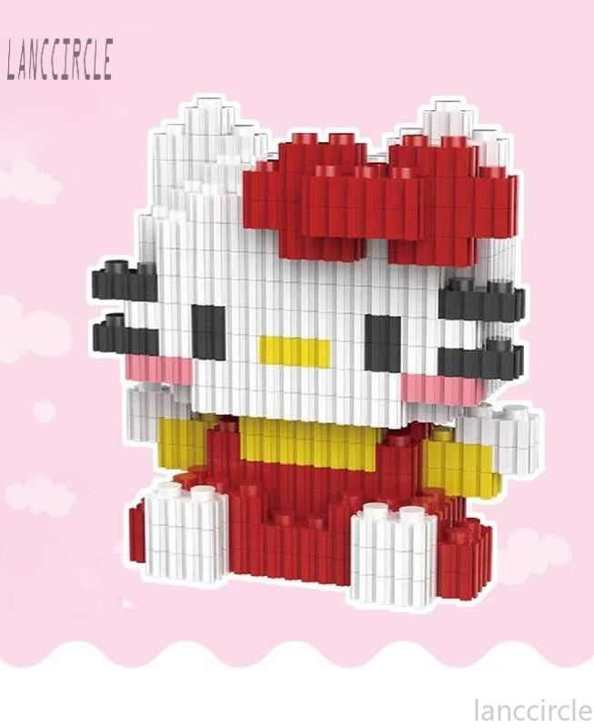 XC Magic Block 3D конструктор из миниблоков "Китти" "HelloKitty" (560 ...