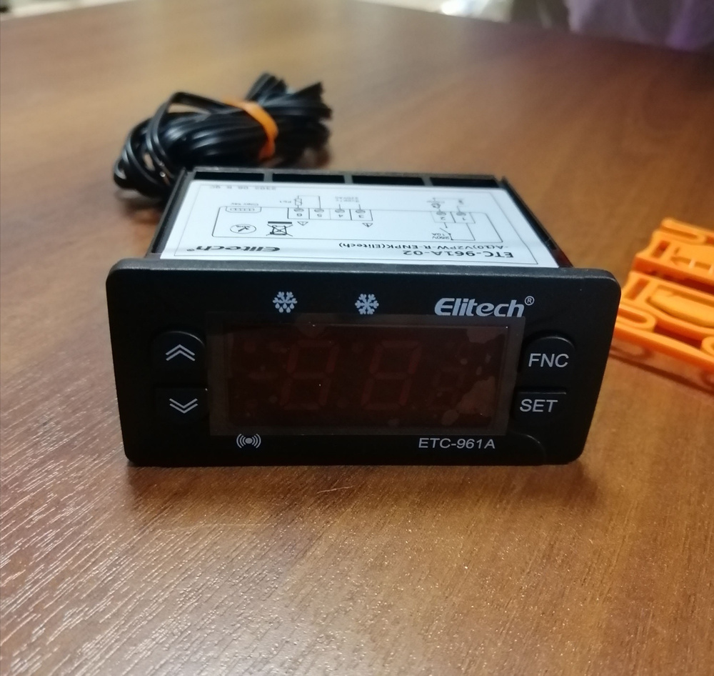 Контроллер Elitech ETC-961А-02 1 датчик - купить с доставкой по ...