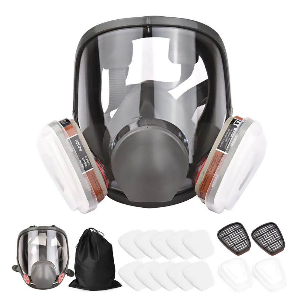 Респиратор профессиональный Dian full face mask - купить с доставкой по ...