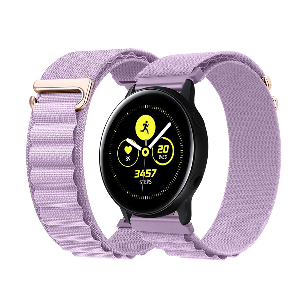 Нейлоновый Ремешок для часов Samsung Galaxy Watch Active 1 2 40 44мм ...