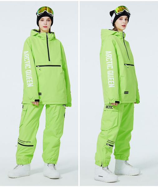 Комплект верхней одежды Мужской, Женский ARCTIC QUEEN Погоны, Капюшон круглый Зима, размер 50 ...