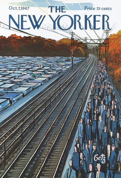 Постер PostersRu Арт New Yorker (7 октября 1967), 40 30 купить c доставкой на OZON по низкой ...