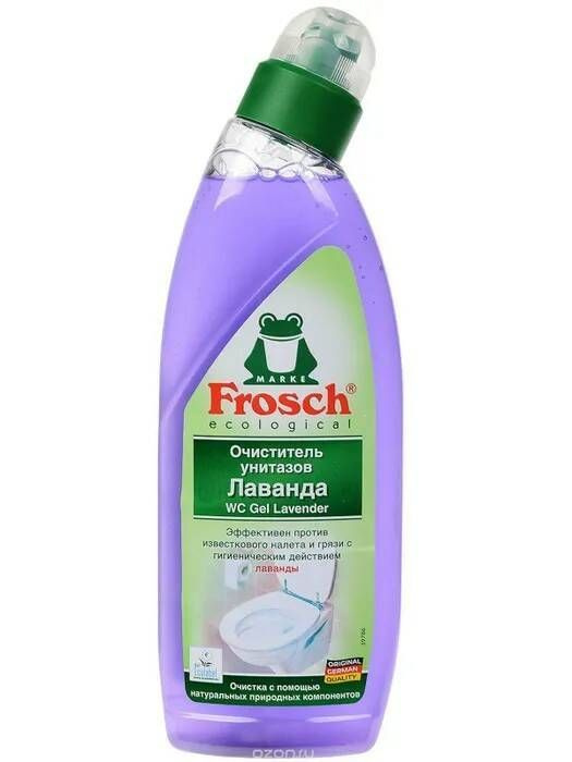 Frosch Очиститель для унитазов, Лаванда, 750 мл - купить с доставкой по ...