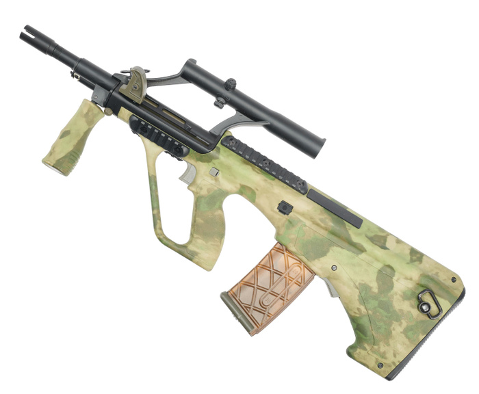 Страйкбольный автомат APS Steyr AUG-A1 PARA Adjustable Scope (630 мм ...