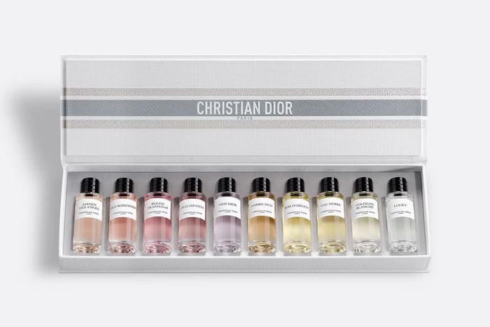 Набор из 10 миниатюрных ароматов La Collection Privee Christian Dior ...