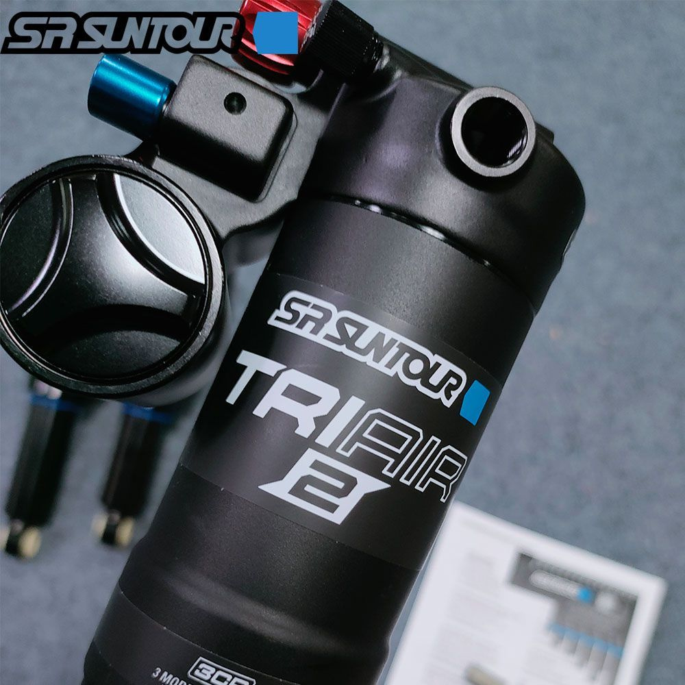 SR SUNTOUR TRIAIR2 3CR TRUNNION MOUNT, задний амортизатор для горного ...