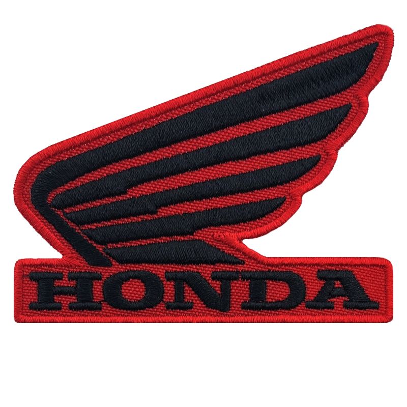 Нашивка Honda красная (212156), 65х85мм купить на OZON по низкой цене ...